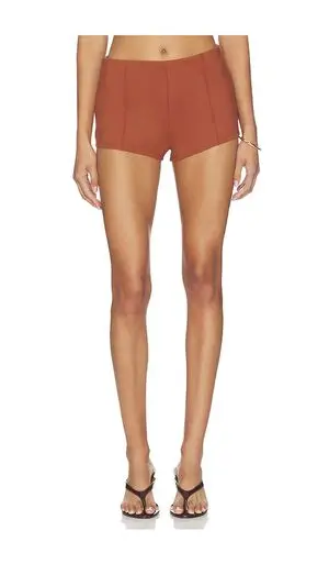 Superdown Reese Hot Shorts - Cognac