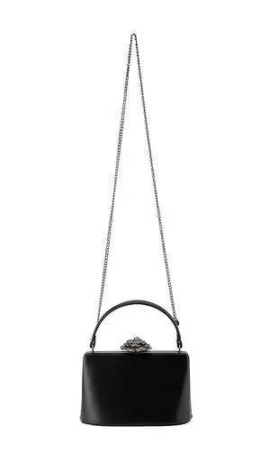 OLGA BERG Grace Embellished Frame Bag