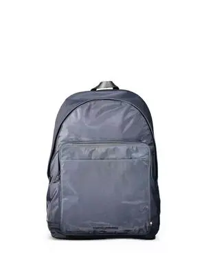 Tommy Hilfiger Logo-lettering Front-pocket Backpack - Blue