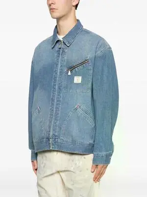 ROY ROGER'S Zip Denim Jacket