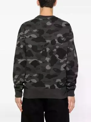 BAPE BLACK BY *A BATHING APE® Camouflage Logo Sweatshirt
