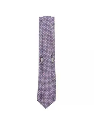 Canali Geometric Tie Set