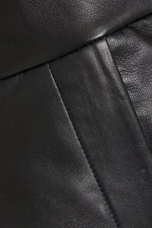 Rag & Bone Neila Leather Shorts - Black