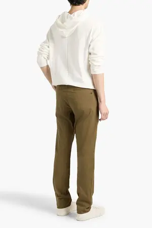 Rag & Bone Cotton And Linen-blend Hoodie - Ivory