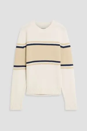 TWP Striped Cashmere Sweater