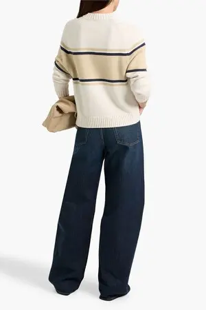 TWP Striped Cashmere Sweater