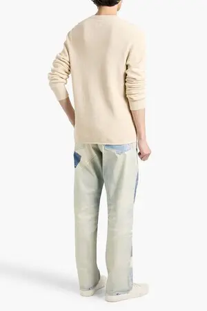 Rag & Bone Dexter Cotton-piqué Henley Sweater