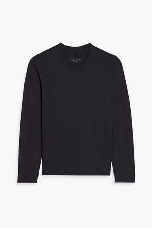 Rag & Bone Stretchjersey Tshirt - Black