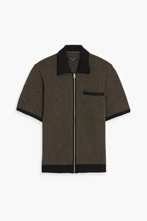 Rag & Bone Zuma Jacquardknit Cottonblend Shirt