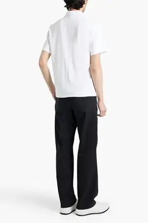 Rag & Bone Pima Cottonjersey Polo Shirt - White