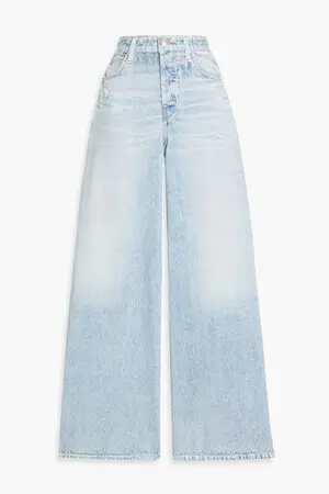 Rag & Bone Miramar Sofie Denim-effect Wide-leg Pants