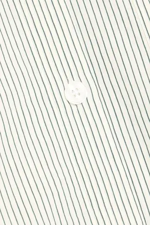 TWP Cropped Striped Cotton-poplin Shirt - Ivory