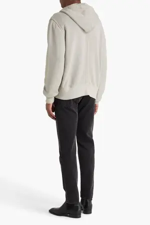Rag & Bone Carlin French Cotton-blend Terry Zip-up Hoodie