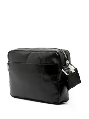 Off-White Leather Messenger Bag