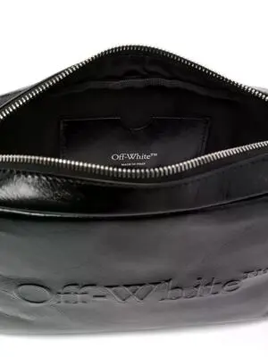 Off-White Leather Messenger Bag