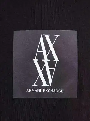 Armani Exchange Logo-patch Midi Dress