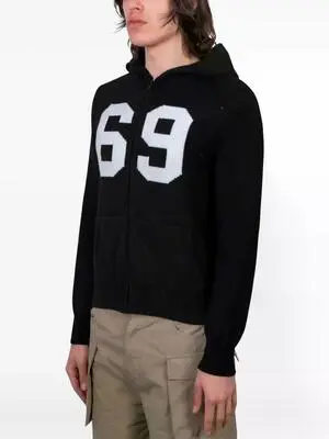 Gimaguas Intarsia-knit Hoodie