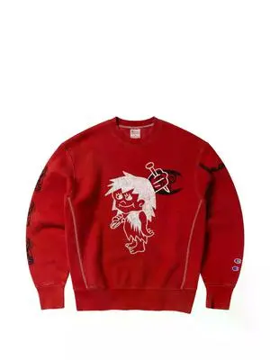 Champion Graphic-print Sweatshirt - Red