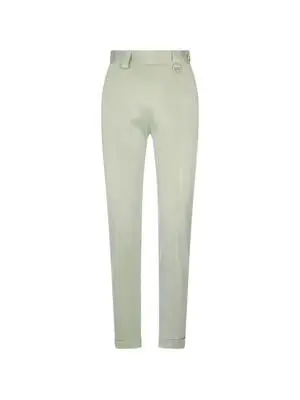 Chloé Pressed-crease High-waisted Trousers