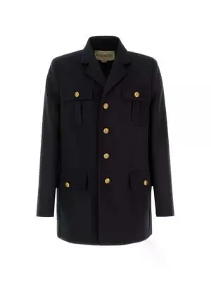 Valentino Garavani Buttoned Coat