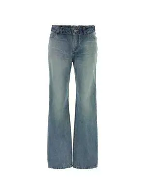 Alexander Mcqueen Button Detailed Jeans For Women