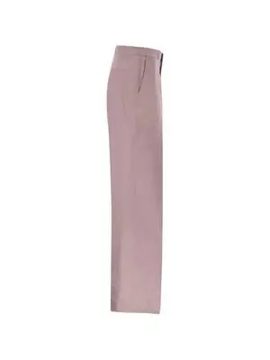 Tagliatore Straight-leg Linen Trousers
