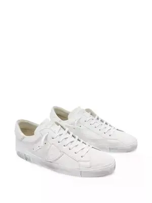 Philippe Model Prsx Logo-patch Sneakers - White
