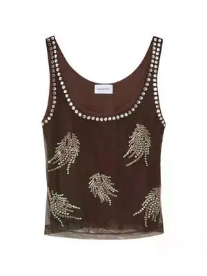16Arlington Esha Hot-fix Mesh Top