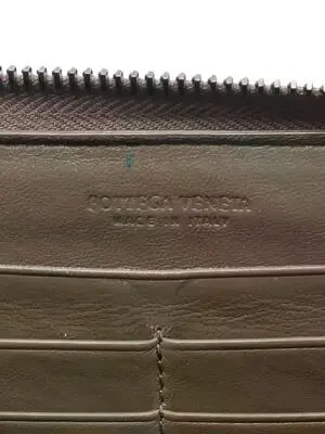 Bottega Veneta 2000s Intrecciato Leather Wallet