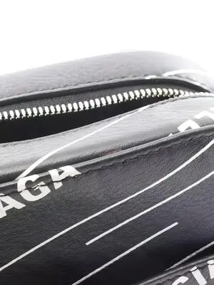Balenciaga 2000s Leather Shoulder Bag - Black