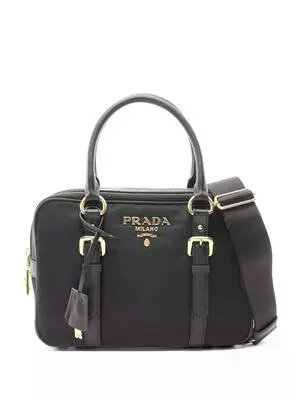 Prada 2010s Two-way Tote Bag - Black