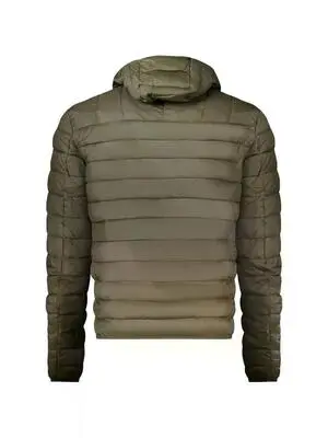 Roberto Cavalli Quilted Hooded Jacket - Green
