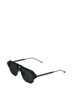 Thom Browne Pilot-frame Sunglasses - Black