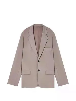 Emporio Armani Single-breasted Blazer - Grey