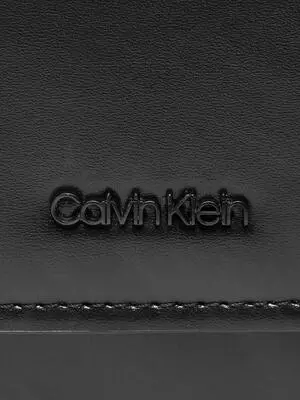 Calvin Klein Foldover Debossed-logo Shoulder Bag