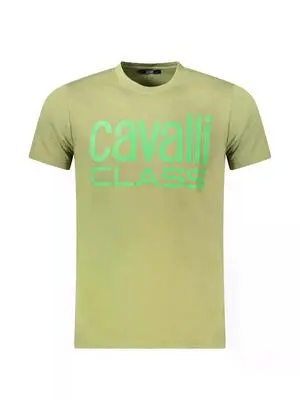 Roberto Cavalli Logo-print T-shirt - Green