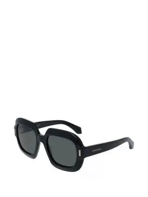 FERRAGAMO Square Frame Sunglasses