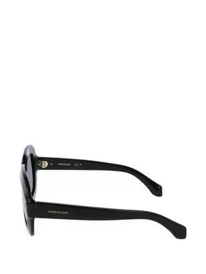 FERRAGAMO Square Frame Sunglasses