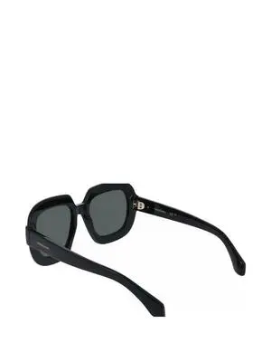 FERRAGAMO Square Frame Sunglasses