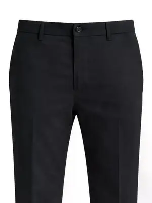 Peserico Pressed-crease Cotton Trousers