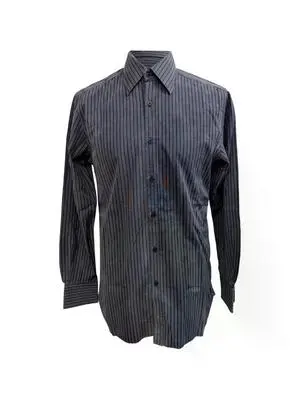 Gucci Striped Button-down Shirt - Grey