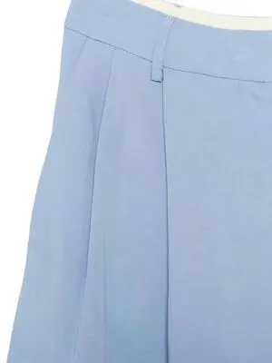 MERCI Pleated Wide-leg Trousers
