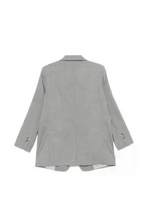 MERCI Single-breasted Blazer With Peak Lapels