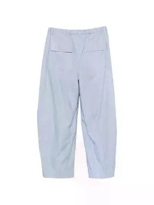Sacai Striped Drawstring-waist Trousers