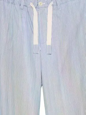 Sacai Striped Drawstring-waist Trousers
