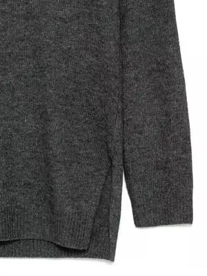 Prada Crew-neck Side-slit Sweater