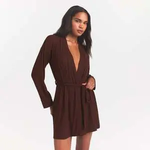 SKIMS Robe | Deep Neutral | | Soft Lounge - Cocoa