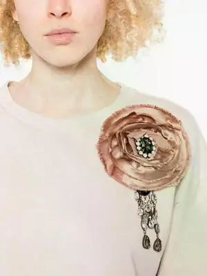 Pinko Distressed Sweatshirt
