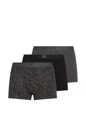 Karl Lagerfeld Ikon All-over Print Boxers - Grey