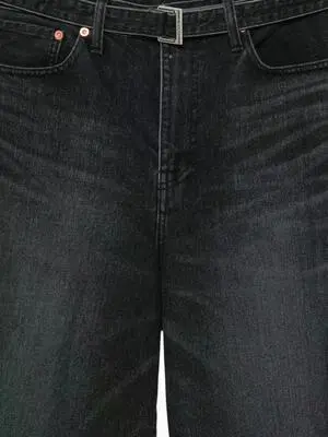 Sacai Belted Barrel-leg Shorts